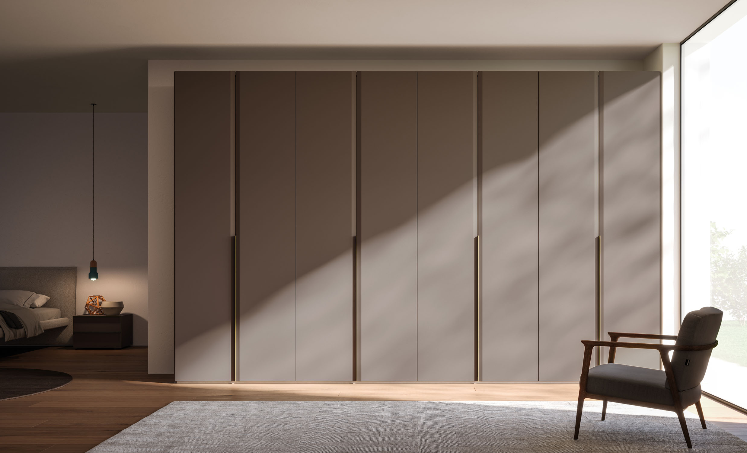 Armadio battente con anta Saponetta composizione Night 01 - Armadi battenti, Vertigo armadi ...