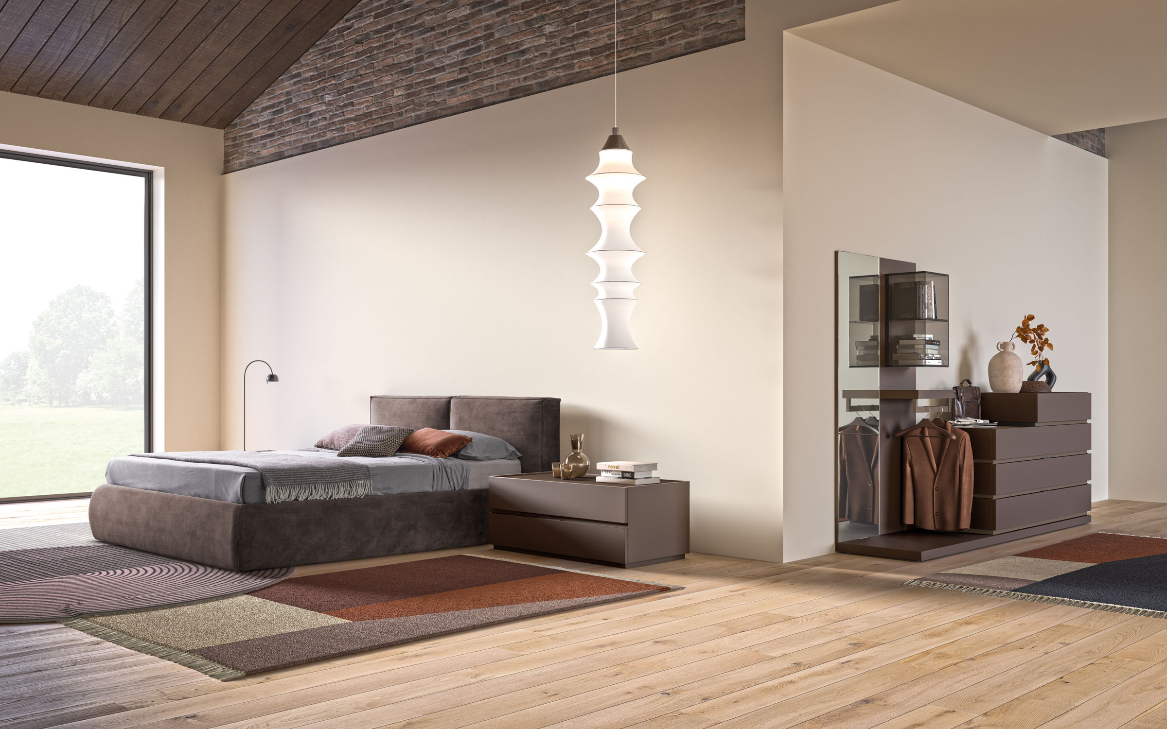 Sally composition Night 30 - Upholstered beds, Night collection - Orme